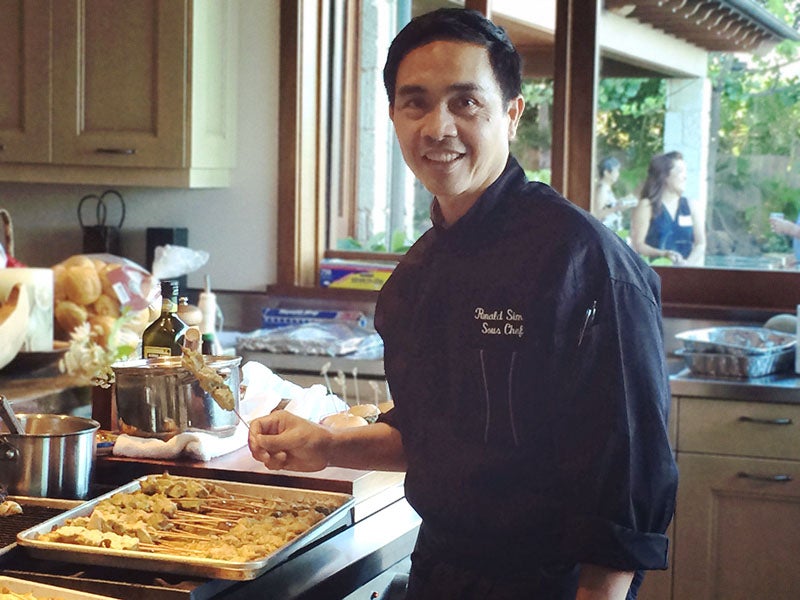 About Chef Ron Simon | Olena and Catering